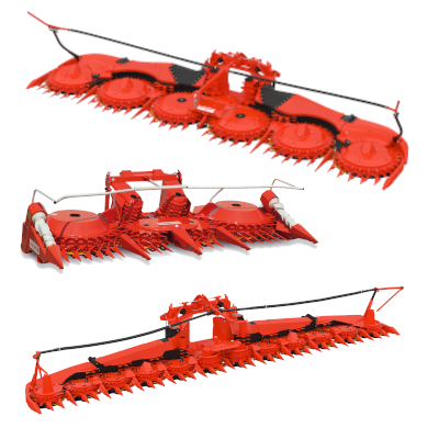 Harvesting header